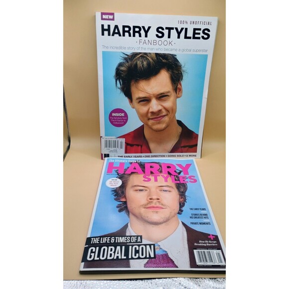Other | Harry Styles Fanbook Harry Style Global Icon 221 Magazine Set ...